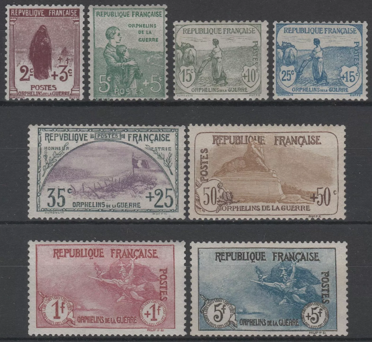 A Philatelic Tribute to Sacrifice – France’s 1917 War Orphans Fund ...