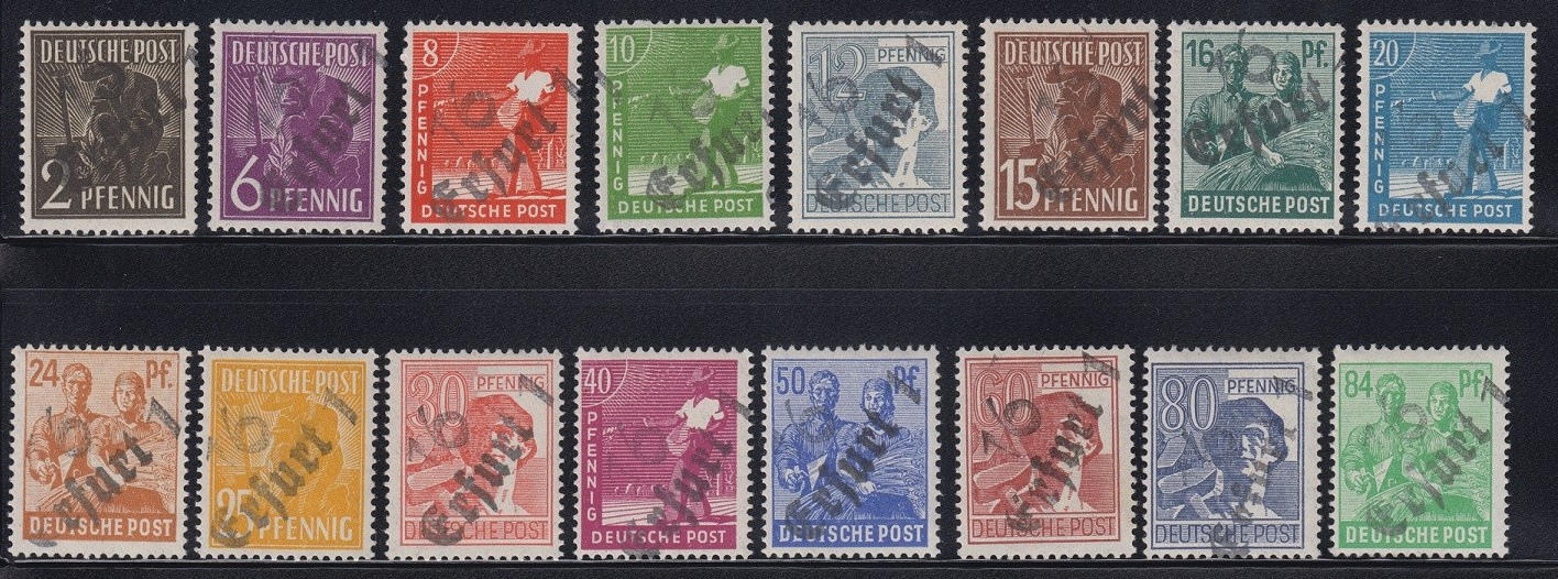 Germany - Berlin (Soviet Zone): The District Hand Stamps of the Post-War Period - The Postage Stamp