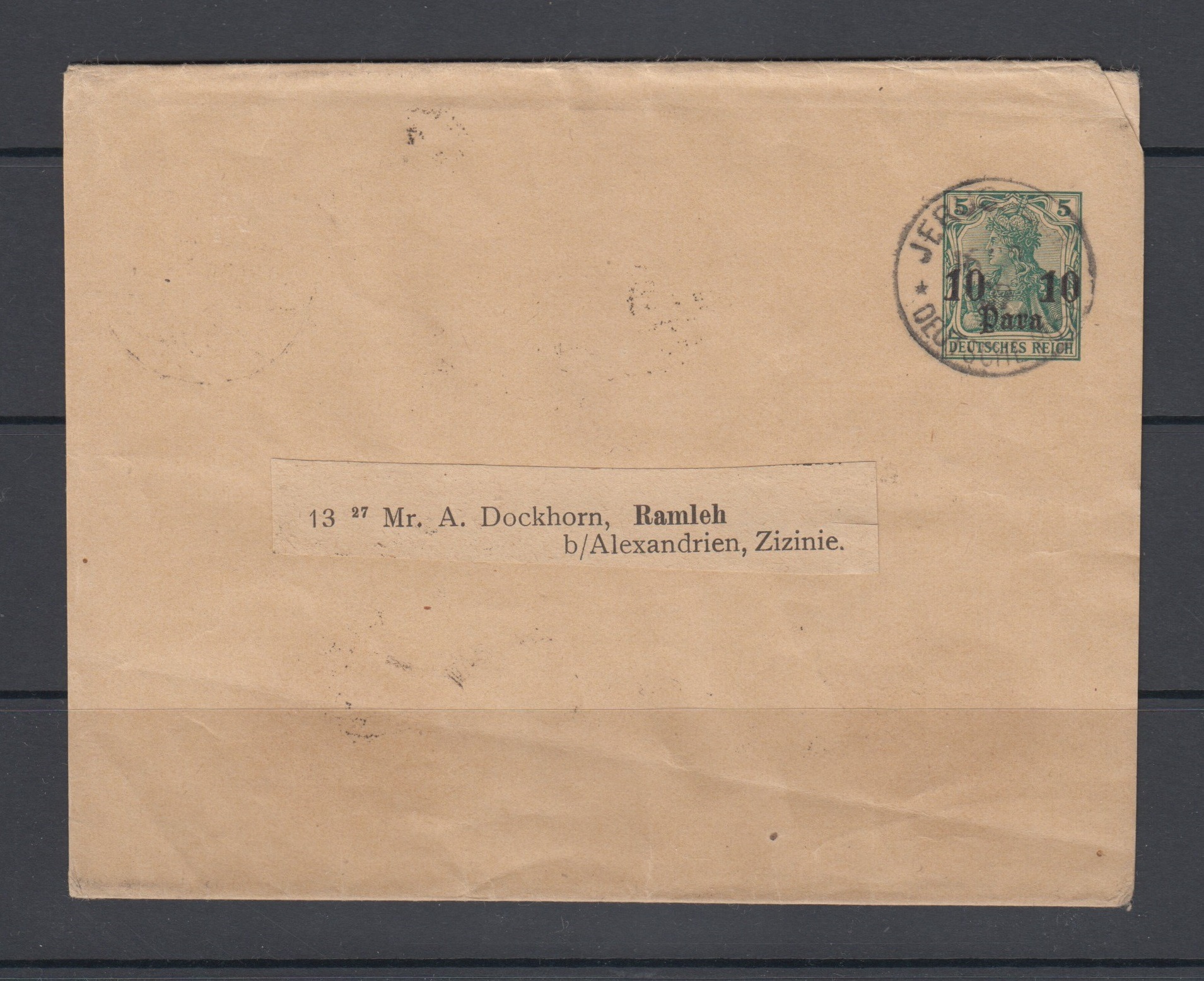 Tracing the Journey: A 1909 Newspaper Wrapper Through the German Post ...